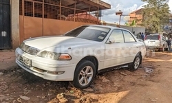 Buy used toyota mark ii white car in kampala in uganda - carkibanda